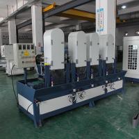 China 4 Head Abrasive Belt Hairline Stainless Steel Satin Finishing Machine for sale