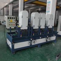 China 4 Head Abrasive Belt Hairline Stainless Steel Satin Finishing Machine for sale