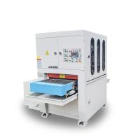 China 630mm Deburring Hardware Belt Wet Grinder 3 Sanding Water Mill Wide Belt Laser Cutting for sale