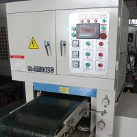 China Stainless Steel Sheet automatic wide belt sanding machine 400mm wet flat surface grinding machine for sale