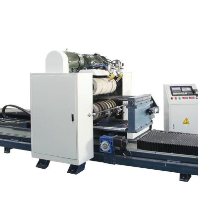 China Double Sided Sheet PLC Polishing Machine AC 220V For Stainless Steel Square Tube for sale
