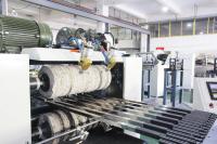 China Double Sided Sheet PLC Polishing Machine AC 220V For Stainless Steel Square Tube for sale