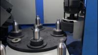 China Stainless Steel Disc Automatic Polishing Machine Rotary Buffing Nylon  Polishing Mac for sale