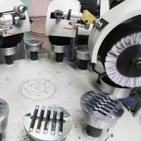 China 6 Grinding Head Mirror Polishing Machine Rotary Buffing For Metal Lock Panel Brass for sale