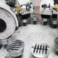 China 6 Grinding Head Mirror Polishing Machine Rotary Buffing For Metal Lock Panel Brass for sale