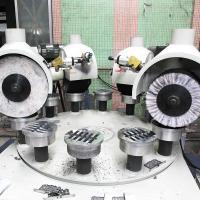 China 6 Grinding Head Mirror Polishing Machine Rotary Buffing For Metal Lock Panel Brass for sale
