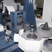 China 4 Heads Square Stainless Steel Tube Polishing Machine High Efficiency for sale