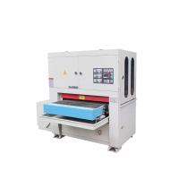 China 1000mm Standard Automatic Belt Grinding Metal Polishing Deburring Machine For Sheet Metal for sale