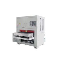 China 1000mm Standard Automatic Belt Grinding Metal Polishing Deburring Machine For Sheet Metal for sale