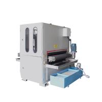 China 1000mm Standard Automatic Belt Grinding Metal Polishing Deburring Machine For Sheet Metal for sale