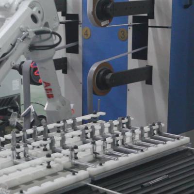 China Bathroom Products Handling Industrial Operate Cnc Six Axis Robotic Arm Automatic Polishing Robot Machine for sale