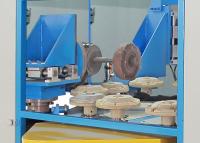 China PLC / CNC Controlled Rotary Polishing Machine For All Round Shape Items for sale