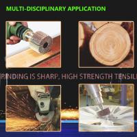 China Sanding 60/80/120/240 Grits Abrasive Aluminum Oxide Flap Wheel For Polishing Grinding for sale