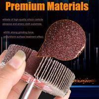China Sanding 60/80/120/240 Grits Abrasive Aluminum Oxide Flap Wheel For Polishing Grinding for sale