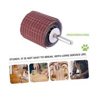China Achieve Smooth Finish 250*50 Mm Emery Cloth Flap Wheels Grit 240 Durable Versatile for sale