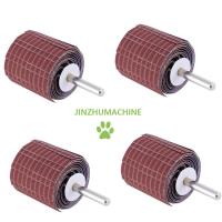 China Achieve Smooth Finish 250*50 Mm Emery Cloth Flap Wheels Grit 240 Durable Versatile for sale