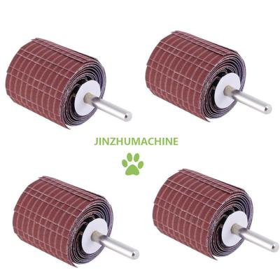 China Achieve Smooth Finish 250*50 Mm Emery Cloth Flap Wheels Grit 240 Durable Versatile for sale
