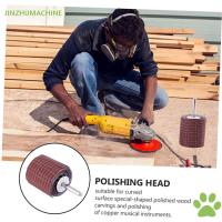 China Achieve Smooth Finish 250*50 Mm Emery Cloth Flap Wheels Grit 240 Durable Versatile for sale