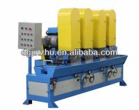 China abrasive belt grinding machine for metal sheet No.4 hairline finishing for sale