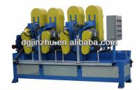 China abrasive belt grinding machine for metal sheet No.4 hairline finishing for sale