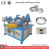 China Rotary Table Buffing And Polishing Machine , Buffing Machine For Stainless Steel Utensils for sale