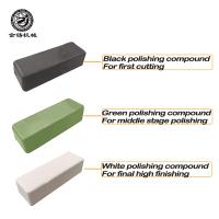 China 2KG Green Polishing Solid Wax Stainless Steel Polish Paste Solid Polishing Compound Bar for sale