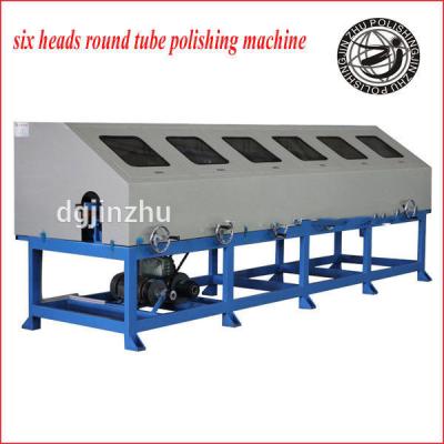 China 10 Heads Seamless Ss Tube Polishing Machine With Safety PLC System for sale
