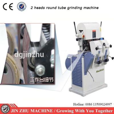 China 3kw*2 Abrasive Belt Tube Metal Sanding Machine Automated Controlling for sale