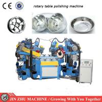 China PLC Pogramming Control Rotary Polishing Machine For Stainless Steel Cookware for sale