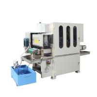 China Automatic Sheet Metal Deburring Polishing Machine Three Sand Belt One for sale