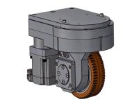 China Omnidirectional Steering Wheel Motor for Intelligent Mobile Robots for sale