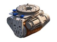China Differential Steering Two Drive Wheel DC Motor Actuator for sale