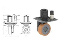 China Vertical Drive Wheel Motor for AGV AMR Forklifts for sale
