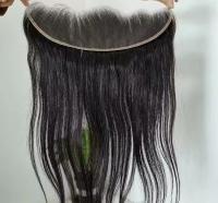 China Transparent Hd Lace Frontal 13X4 Lace Front Human Hair Pre-plucked Natural Hairline, Hd Lace Frontal Closure for sale