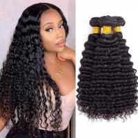 China JERRY CURLY  Cheap Natural  Remy Indian Human Hair Vendor Weave Bundles and wefts for sale