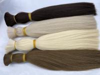 China Wholesale Hair Vendors Brazilian Virgin Bundles Cuticle Aligned Hair Extension No Weft Silk Straight  Bulk Human Hair for Braiding for sale