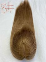 China Wholesale Natural Color Silk Base Closure Topper Virgin Human Hair Toupee Replacement System for Women Cheaper Price Hairpiece for sale