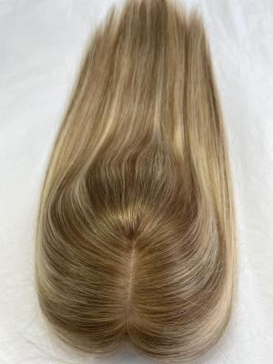 China Professional Supplier Kosher Glueless 100% Brazil Virgin Cuticle Human Hair Silk Base Closure High Quality Jewish Wig Topper for sale