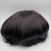 China P2-3-8 hollywood Base Undetectable hd swiss Lace clear Poly All Around Natural Lace Front Prothesis Hair Wig for Men Toupee for sale