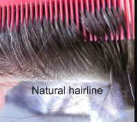 China CNG Hair Prosthesis Man Human Stock Super Thin Skin V-loop Human Hair Toupee Men Wig Men Capillary Prosthesis Dropshipping for sale