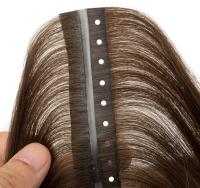 China New Arrival Raw Double Drawn Indian Unprocessed Remy Hair Invisible XO Hole Butterfly Weft Hair Extension for sale