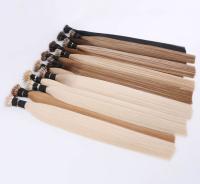 China Hot Sale Nano Tips Hair Extensions Russian 100% Human Hair Tips Extensions Luxury Quality Keratin Tips Salon Wholesale for sale