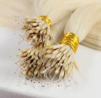 China High Quality Human Hair Nano Micro Bead Nano Ring Human Hair Extensions Plastic Tip Hair for sale
