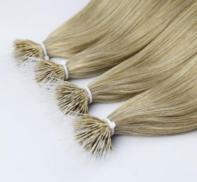 China 100% Brazilian Remy Hair Italian Keratin Bonding Plastic Tips Natural Hair Extension Micro Bead Nano Tip Extensions for sale