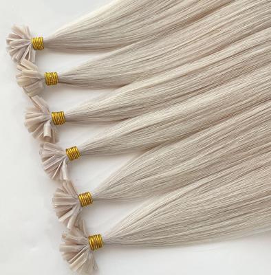 China Fast Delivery Large Stock Hand Tied Wefts Double Drawn 100% Remy Human Hair Extensions Russian Hair Weaving Single Weft for sale