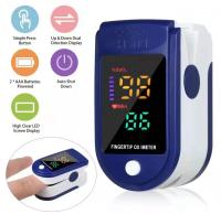 China 4 Color LED ABS Medical Finger Oxygen Sensor Finger Oxygen Device 40g for sale