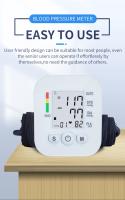 China ABS Class II Digital Blood Pressure Monitor Upper Arm 22-42cm Cuff 90 Memory for sale