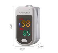 China Fingertip Pulse Oximeter SpO2 PR LED Display 58x32x22mm Lightweight Home Use for sale