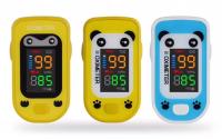 China USB Rechargeable Pediatric Pulse Oximeter for Infants Children 0-12 Years 15g LED Display for sale