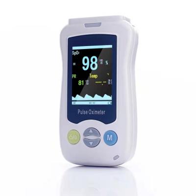 China Professional Handheld Pulse Oximeter 1.5V Battery Powered SPO2 Monitor with 2.4inch TFT Screen for sale